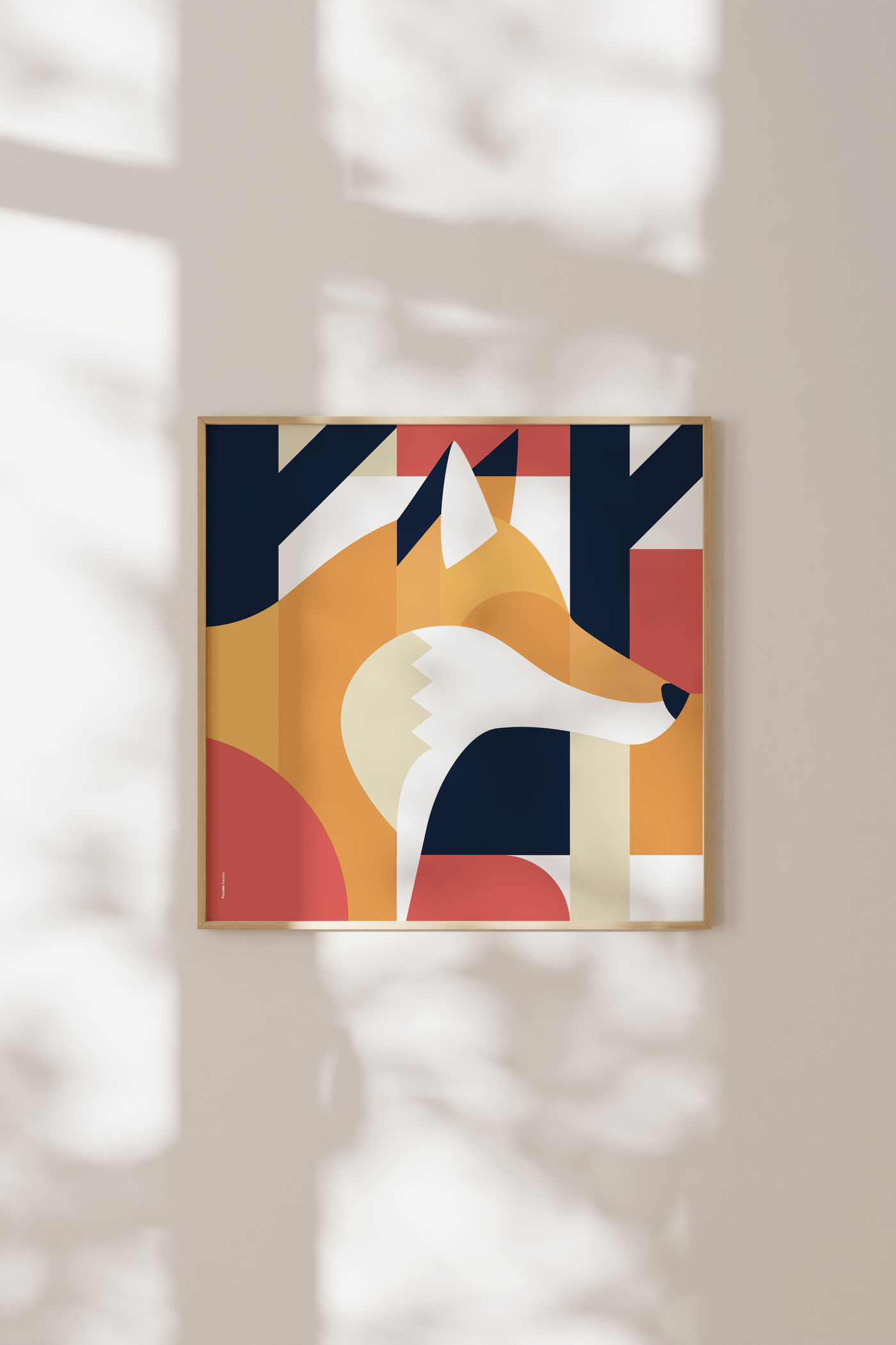 Affiche Renard - Parcelle Factory